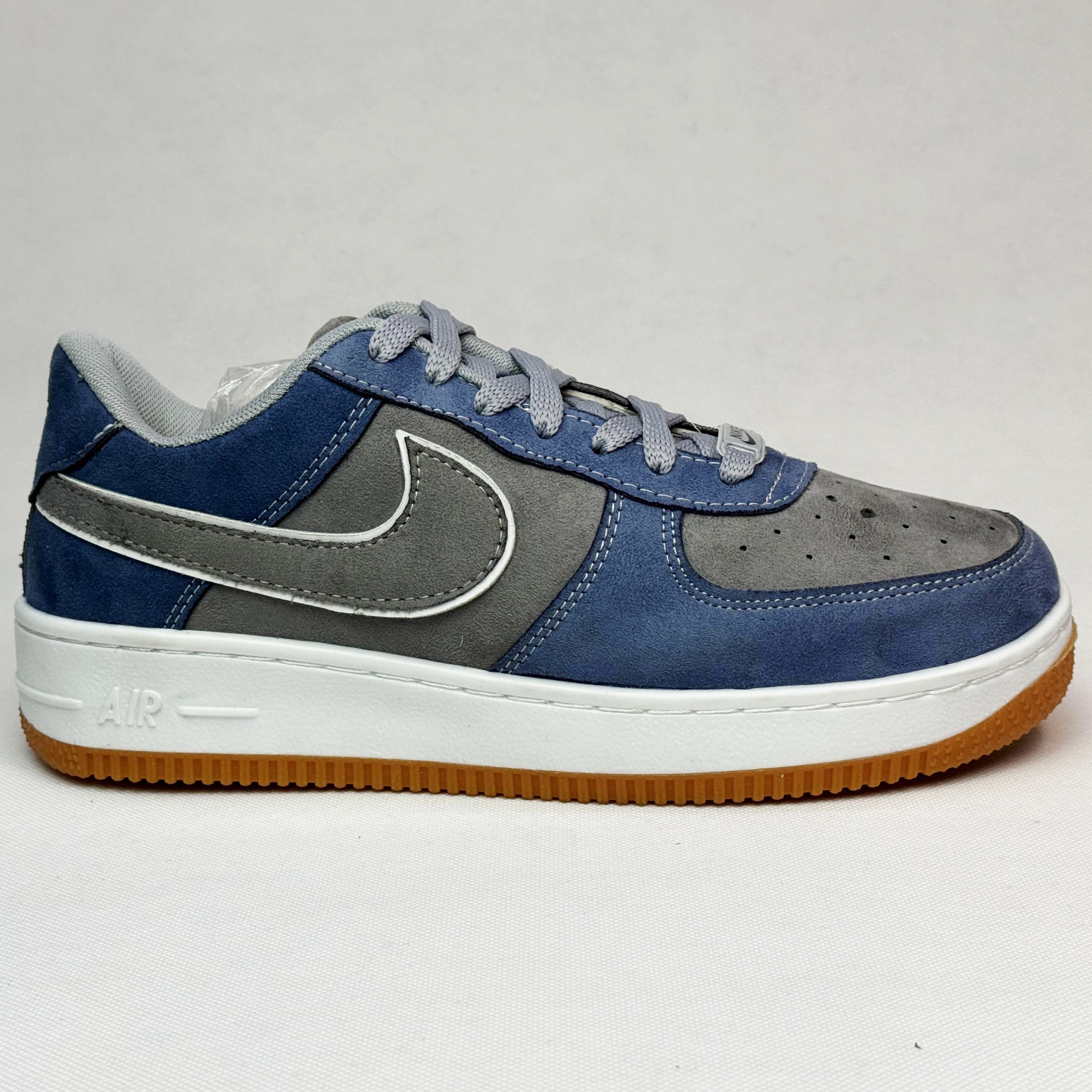 خرید کفش کتونی نایک ایر فورس آبی طوسی مردانه | پرداخت اقساطی | تحویل ...